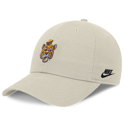 LSU Tigers Legacy Club Swoosh Men's Nike Dri-FIT College Adjustable Hat ...