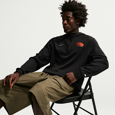 Oregon State Beavers Nike NCAA Men's Basketball Coaches' Pullover ...