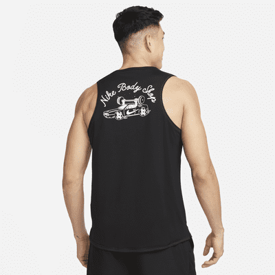 Nike Dri-FIT Miler Men's Running Tank. Nike SG