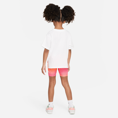 Nike Coral Reef Tee and Shorts Set Younger Kids' 2-piece Dri-FIT Set ...