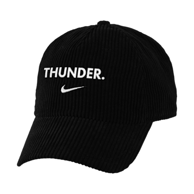 Oklahoma City Thunder Icon Edition Nike NBA Corduroy Campus Cap. Nike.com