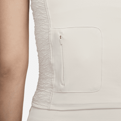 Nike Trail Women's Dri-FIT 1/4-Zip Running Tank Top. Nike IN