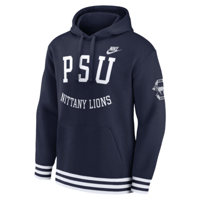 Sudadera con gorro sin cierre universitaria Nike para hombre Penn State ...