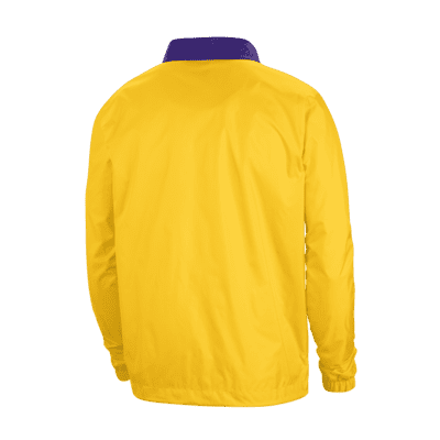 Giacca leggera con chiusura a pressione Los Angeles Lakers Courtside ...