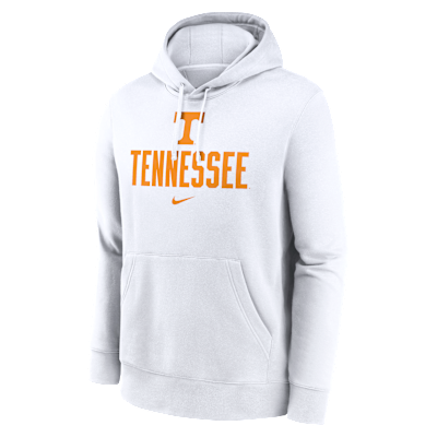 Sudadera con gorro sin cierre universitaria Nike para hombre Tennessee Volunteers Primetime Club ...