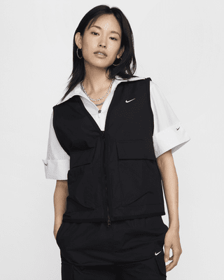 Nike Sportswear Essential Women's Loose Woven Cargo Vest. Nike JP