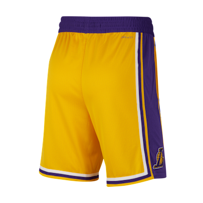 Los Angeles Lakers Icon Edition Men's Nike NBA Swingman Shorts. Nike NL