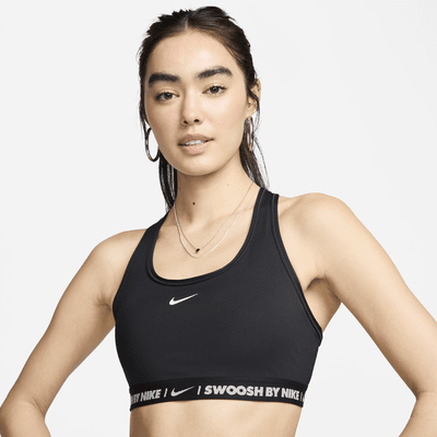 Nike Swoosh Medium-Support Women's Padded Sports Bra. Nike IE