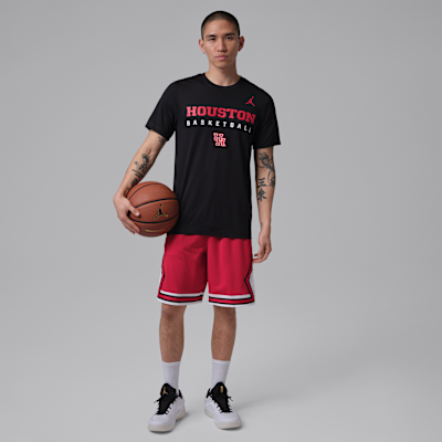 Playera de manga corta Nike Dri-FIT de básquetbol para hombre Nike NCAA ...
