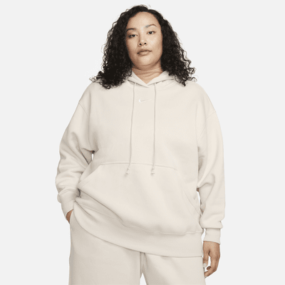 Nike Sportswear Phoenix Fleece Women's Oversized Pullover Hoodie (Plus Size). Nike IE