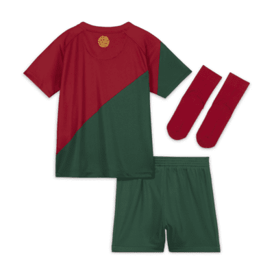 Portugal 2022/23 Home Baby/Toddler Football Kit. Nike SI
