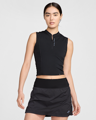 Nike Trail Women's Dri-FIT 1/4-Zip Running Tank Top. Nike JP