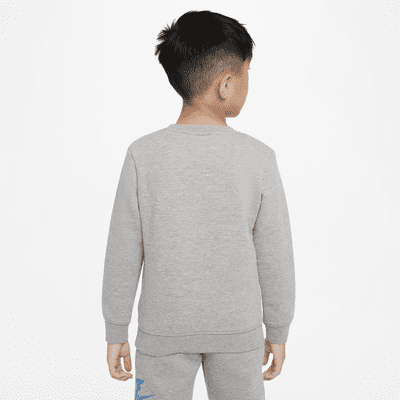 Nike Just Do It Gifting Crew Neck Younger Kids' Crew Neck. Nike CZ