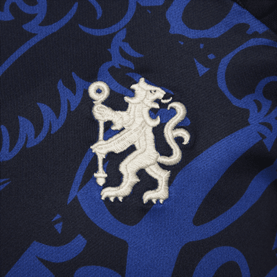 Chelsea F.C. Strike Women's Nike Dri-FIT Football Crew-Neck Drill Top. Nike UK