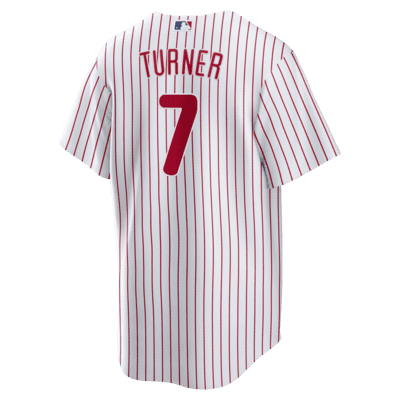 MLB Philadelphia Phillies (Trea Turner) Men's Replica Baseball Jersey ...