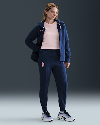 FFF Tech Women's Nike Football Fleece Mid-Rise Joggers. Nike PT