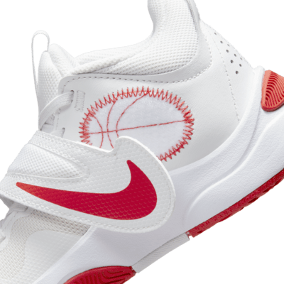Nike Team Hustle D 11 Older Kids' Basketball Shoes. Nike SG