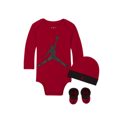 Conjunto de 3 peças Jordan para bebé (0-12 M). Nike PT