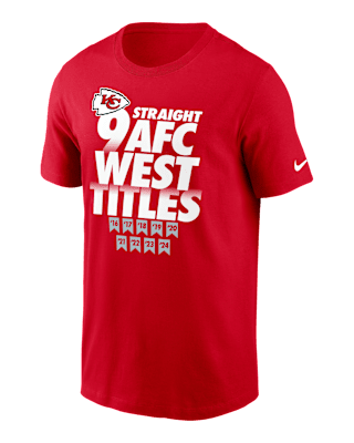 Kansas City Chiefs 4 Straight AFC West Titles Our Time Is Now Men's ...