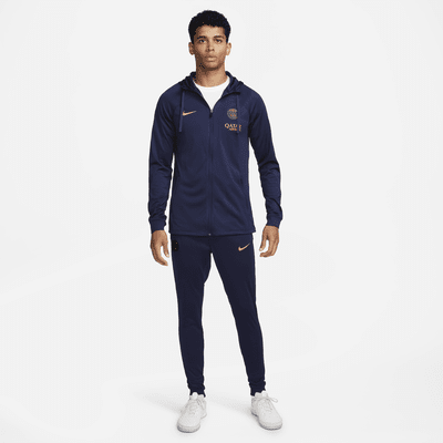 Tuta da calcio con cappuccio Nike Dri-FIT Paris Saint-Germain Strike ...