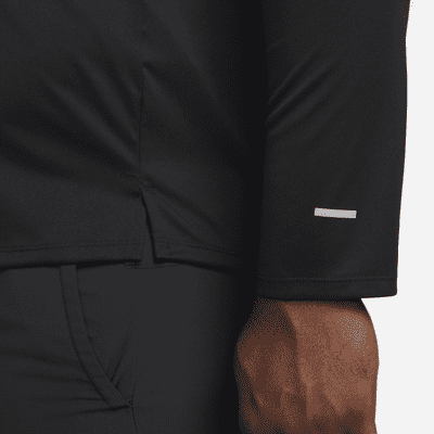 Nike Dri-FIT Miler Men's Long-Sleeve Running Top. Nike DK