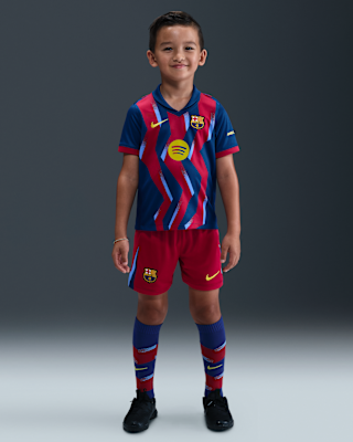 F.C. Barcelona 2025/26 Stadium Fourth Older Kids' Nike Football Replica ...