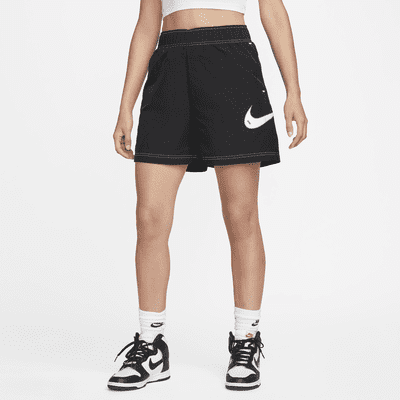 Nike Sportswear Swoosh Women's Woven High-Rise Shorts. Nike GB