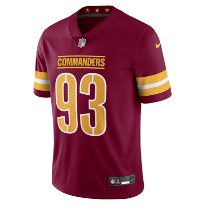 Jonathan Allen Washington Commanders Men's Nike NFL Limited Jersey ...