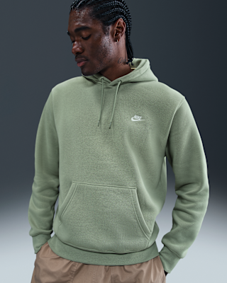 Nike Club Men's Pullover Fleece Hoodie. Nike IE
