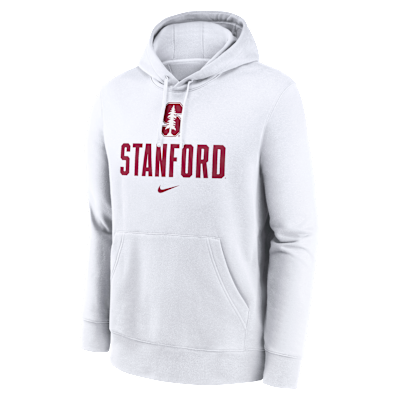 Sudadera con gorro sin cierre universitaria Nike para hombre Stanford Cardinal Primetime Club ...