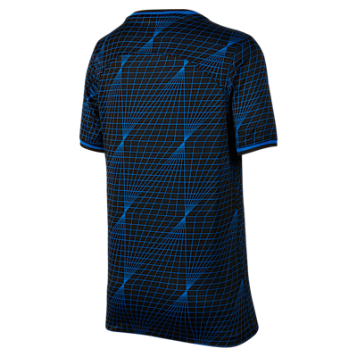 Chelsea F.C. 2023/24 Stadium Away Older Kids' Nike Dri-FIT Football Shirt. Nike LU