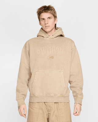 Sudadera con gorro sin cierre de tejido Fleece para hombre Nike Solo ...