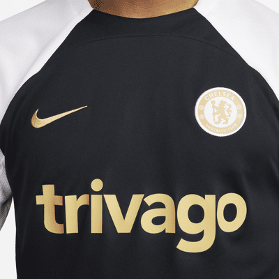 Chelsea F.C. Strike Men's Nike Dri-FIT Knit Football Top. Nike IL
