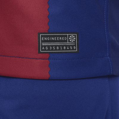 F.C. Barcelona 2023/24 Stadium Home Older Kids' Nike Dri-FIT Football Shirt. Nike RO
