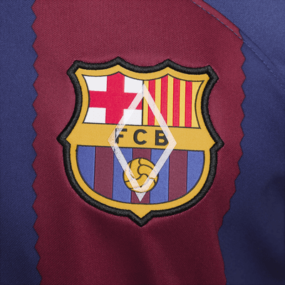 F.C. Barcelona 2023/24 Stadium Home Men's Nike Dri-FIT Football Long-Sleeve Shirt. Nike RO