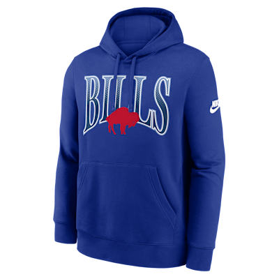 Sudadera con gorro sin cierre Nike de la NFL para hombre Buffalo Bills ...