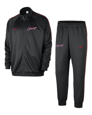 Chicago Bulls City Edition Nike NBA Club Peak Tracksuit für Herren. Nike CH
