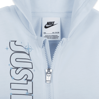Nike Sportswear Shine Graphic Hooded Overalls Baby Overalls. Nike LU