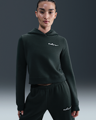 Nike Sportswear Phoenix Fleece Women's Shrunken Hoodie. Nike MY