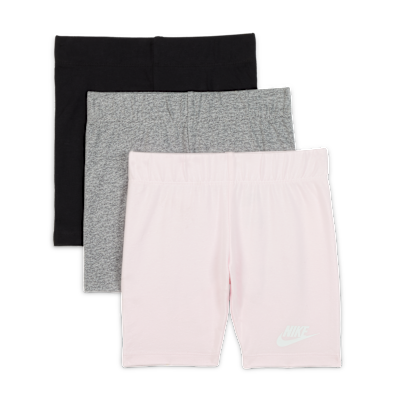 Nike Little Kids' Bike Shorts (3-Pack). Nike.com