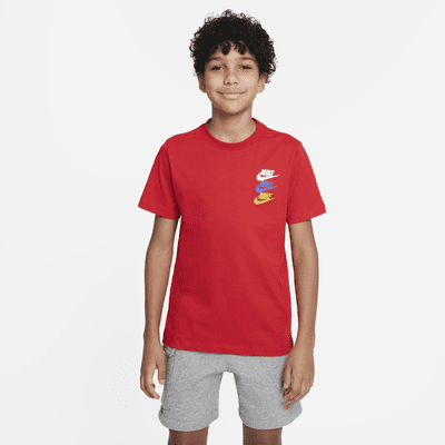 Nike Sportswear Standard Issue T-shirt voor jongens. Nike NL