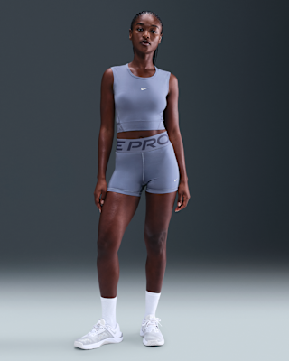 Nike Pro Sculpt Women's High-Waisted 7.5cm (approx.) Biker Shorts. Nike HR