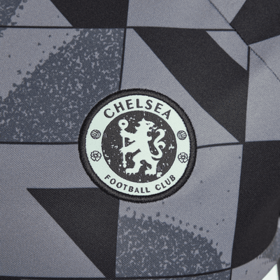 Chelsea F.C. Academy Pro Third Women's Nike Dri-FIT Football Pre-Match Short-Sleeve Top. Nike LU