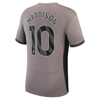 James Maddison Tottenham Hotspur 2023/24 Stadium Third Big Kids' Nike Dri-FIT Soccer Jersey ...