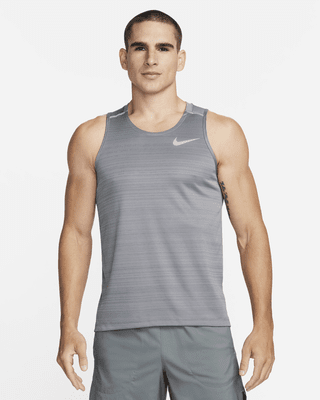 Camiseta de tirantes de running para hombre Nike Dri-FIT Miler. Nike MX