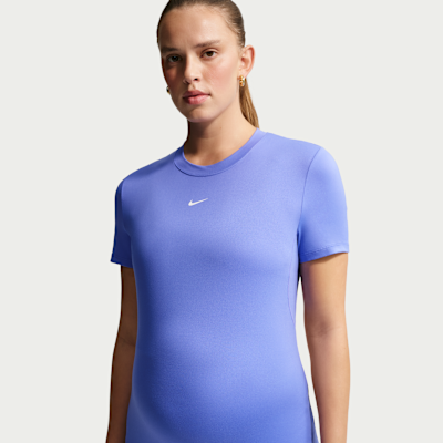 Nike (M) One Women's Dri-FIT Slim-Fit Short-Sleeve Top (Maternity). Nike UK