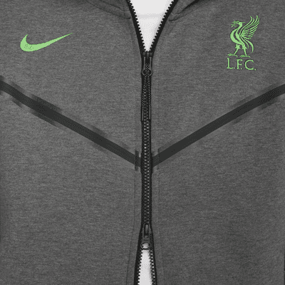 Liverpool F.C. Tech Fleece Windrunner Men's Nike Full-Zip Hoodie. Nike NZ