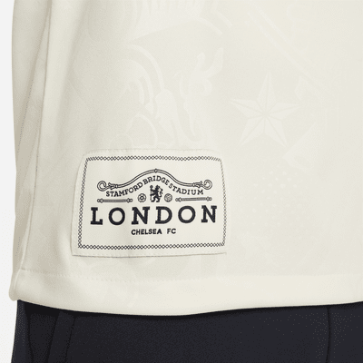 Chelsea FC Academy Pro Nike Dri-FIT Maç Öncesi Kısa Kollu Genç Çocuk ...