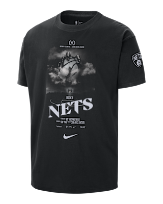 Brooklyn Nets Courtside Nike NBA Erkek Tişörtü. Nike TR