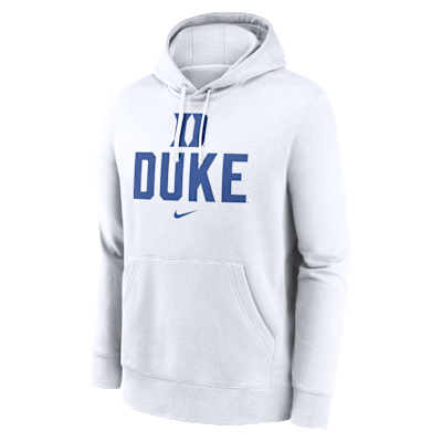 Sudadera con gorro sin cierre universitaria Nike para hombre Duke Blue Devils Primetime Club ...